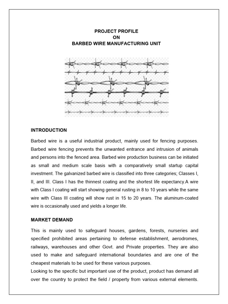 Project Barbed Wire | PDF
