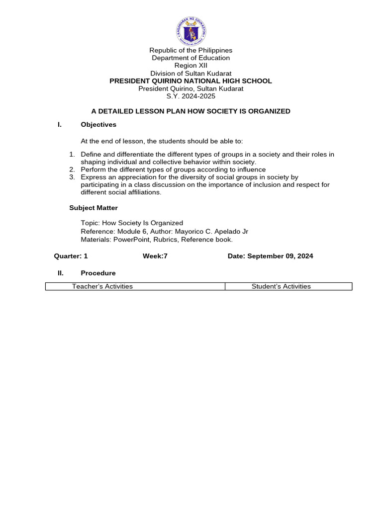 Week 7 DLP UCSP - Final | PDF