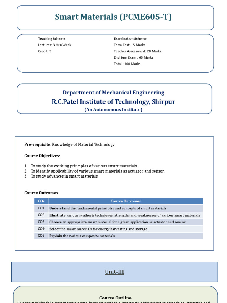 SM Unit III TE | PDF