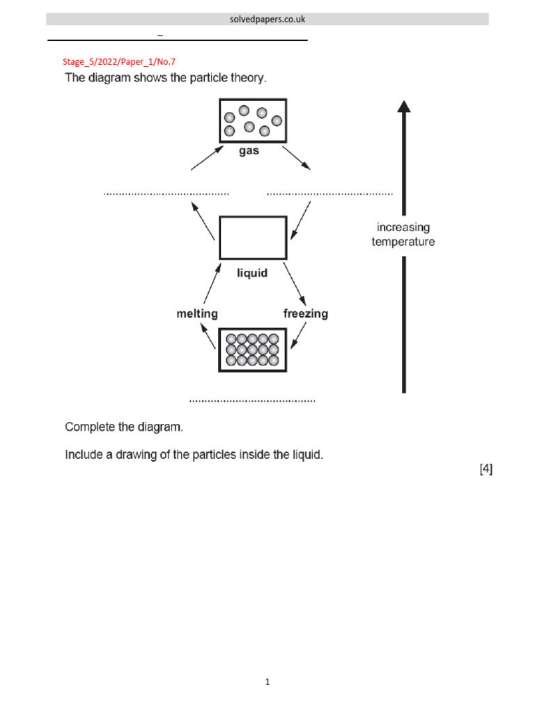 2023 - 2 Solids Liquids and Gases Checkpoint - Primary Chemistry ...