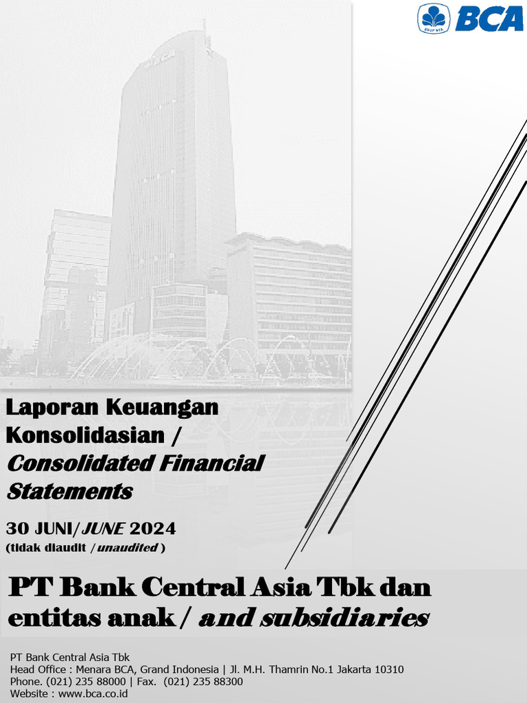 LapKeu BCA Jun24 | PDF