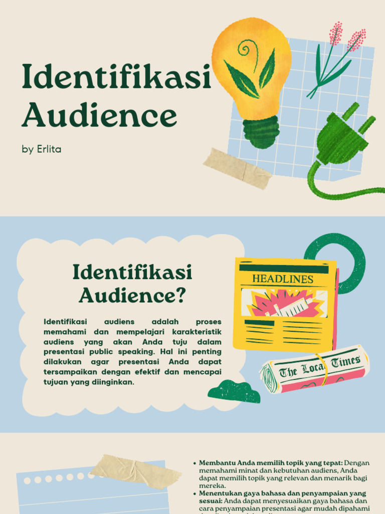 Identifikasi Audience | PDF