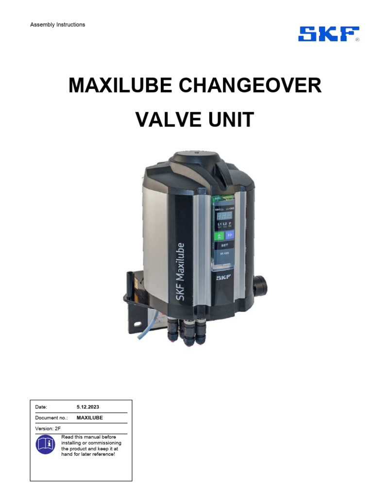 SKF Maxilube System | PDF
