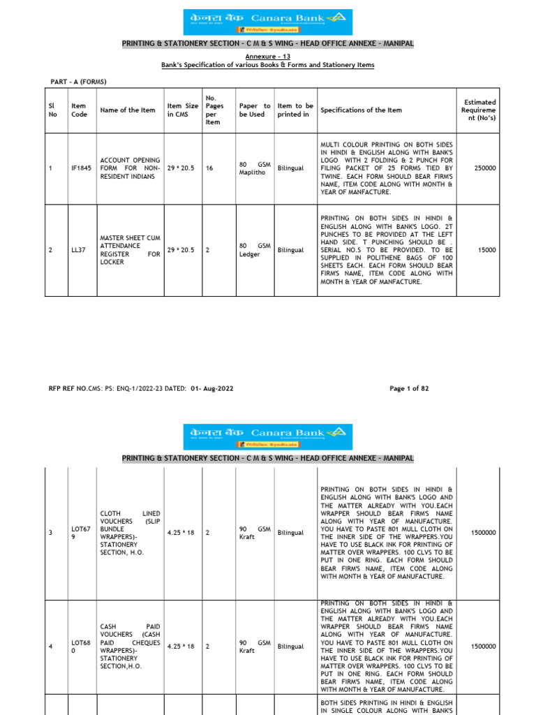 ANNX13 RFP PSIMS 01082022-30-07-20221 | PDF