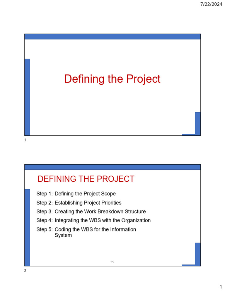 Project Definition | PDF