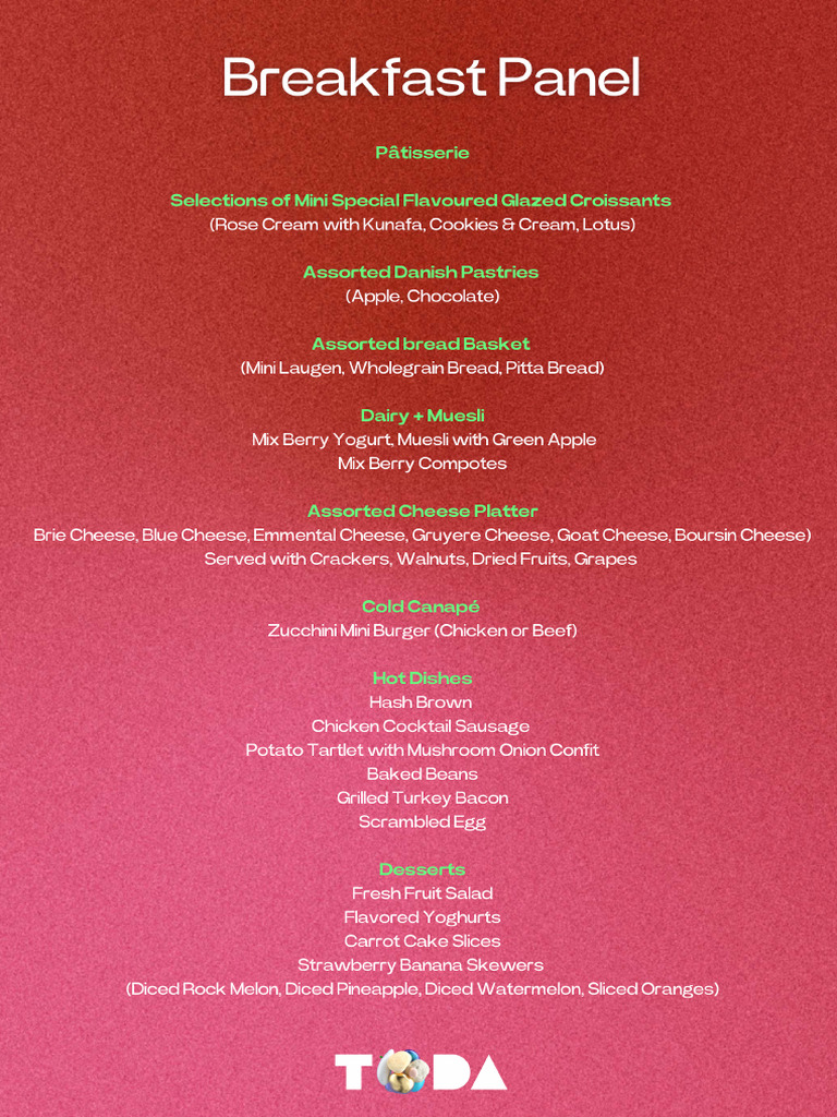 Breakfast Panel | PDF