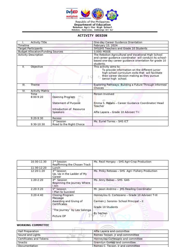 Career Guidance Matrix | PDF
