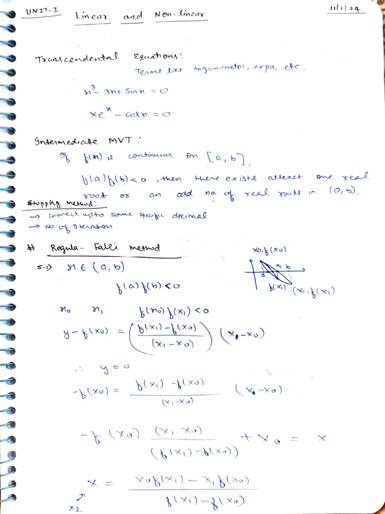 Maths Unit 1 | PDF