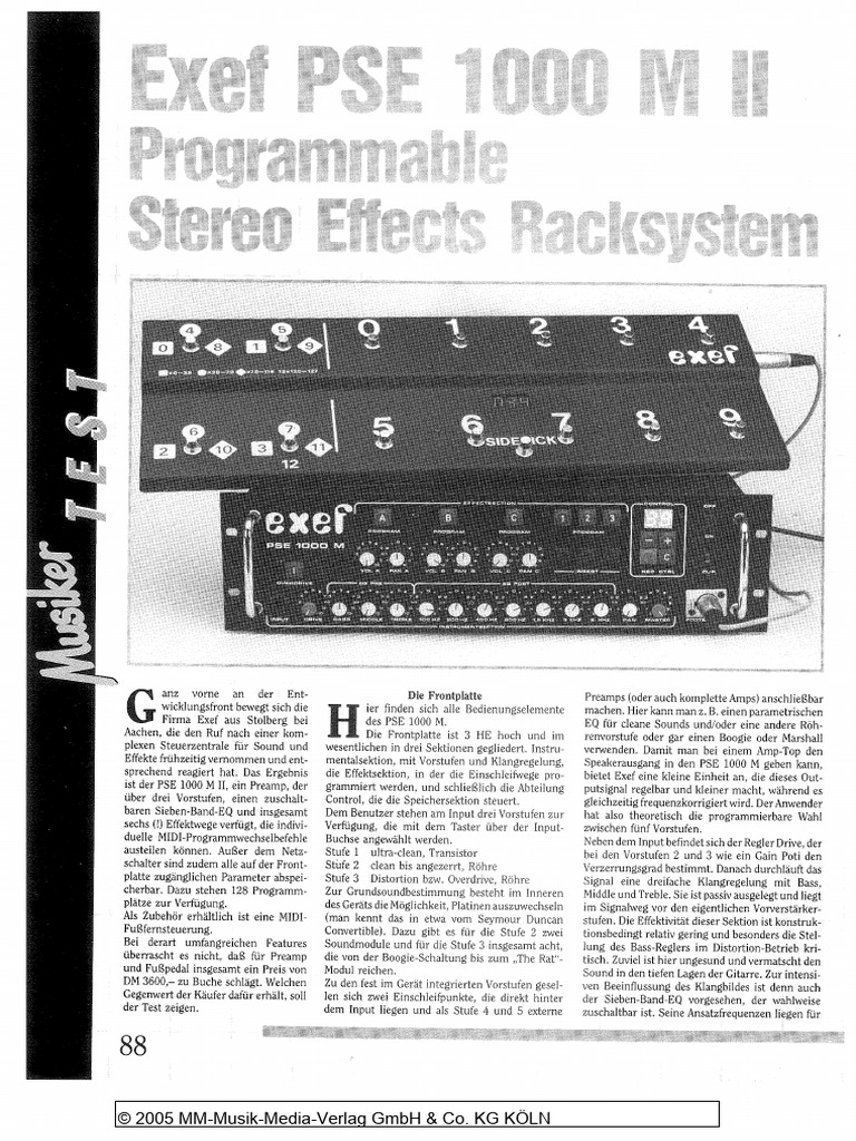 Exef G 1000 M - gb198803088 | PDF