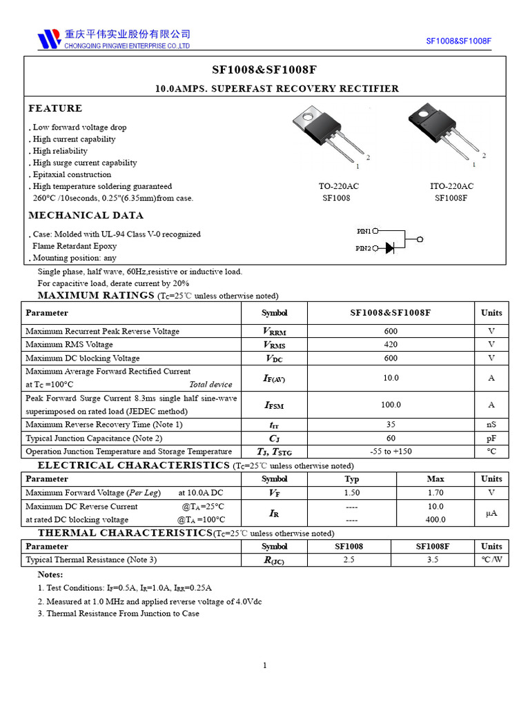 SF1008F | PDF
