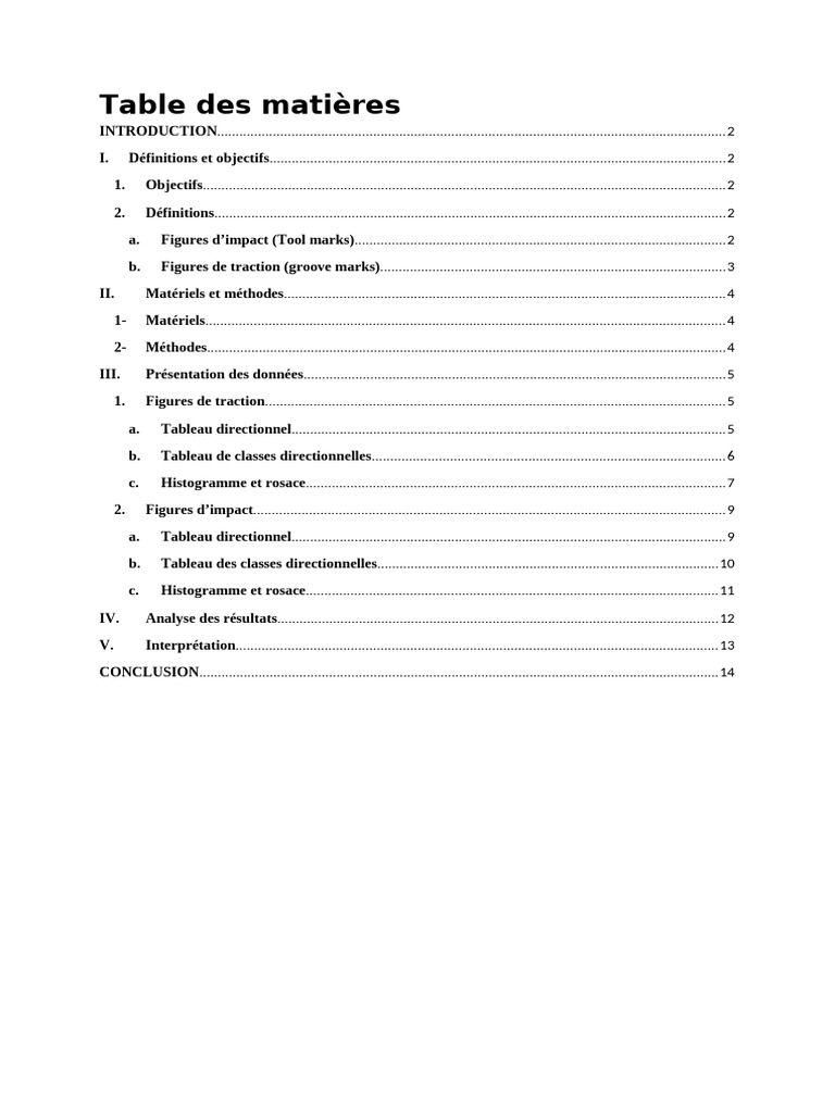 Rapport | PDF