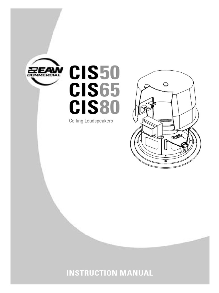 CIS 50 65 80 Manual-2 | PDF