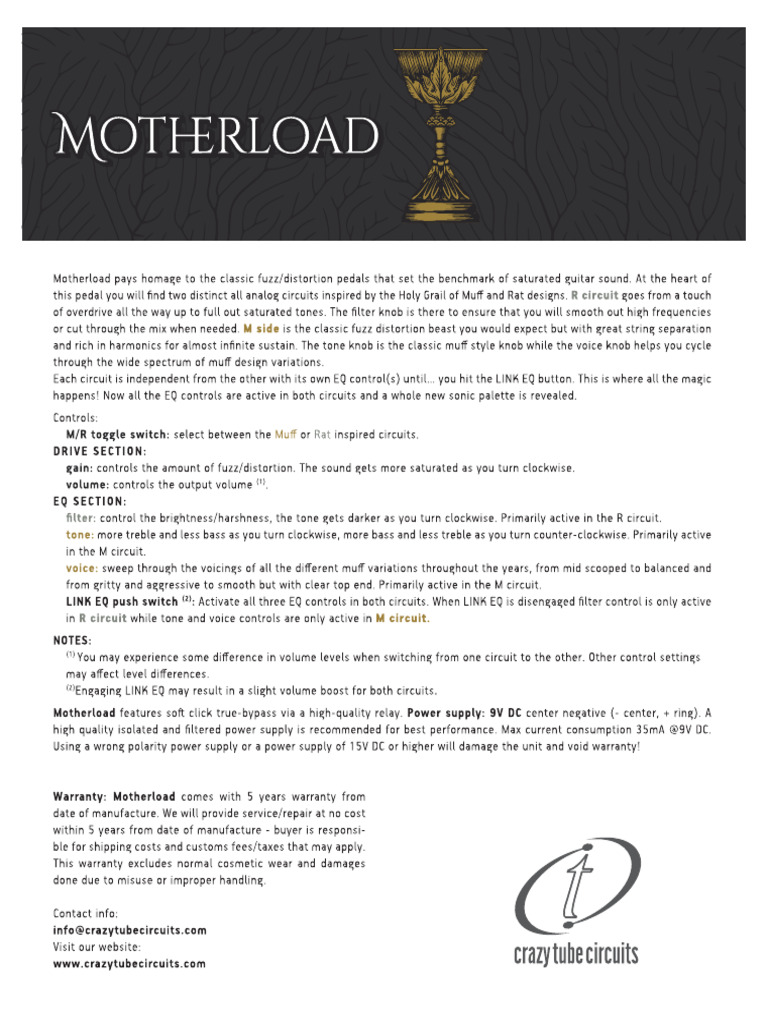 Motherload Manual | PDF
