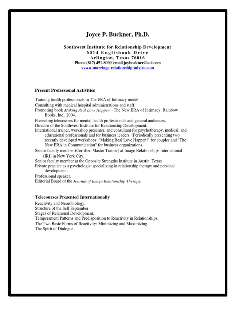 Joyce Buckner Resume | PDF