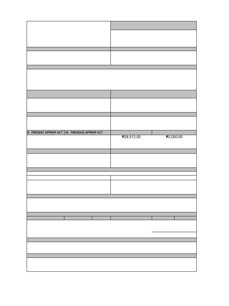 DBM-CSC Form No. 1 PDF - Teacher I | PDF