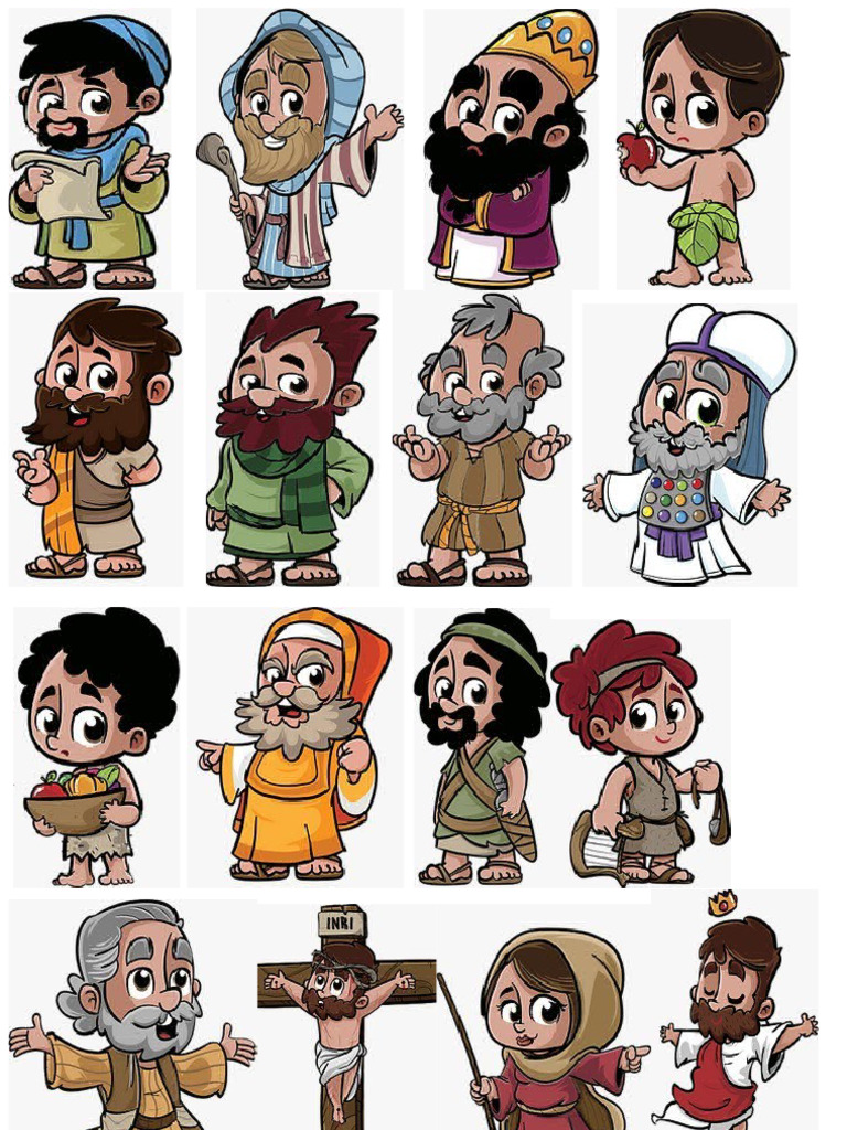 Personagens Da Bibia | PDF