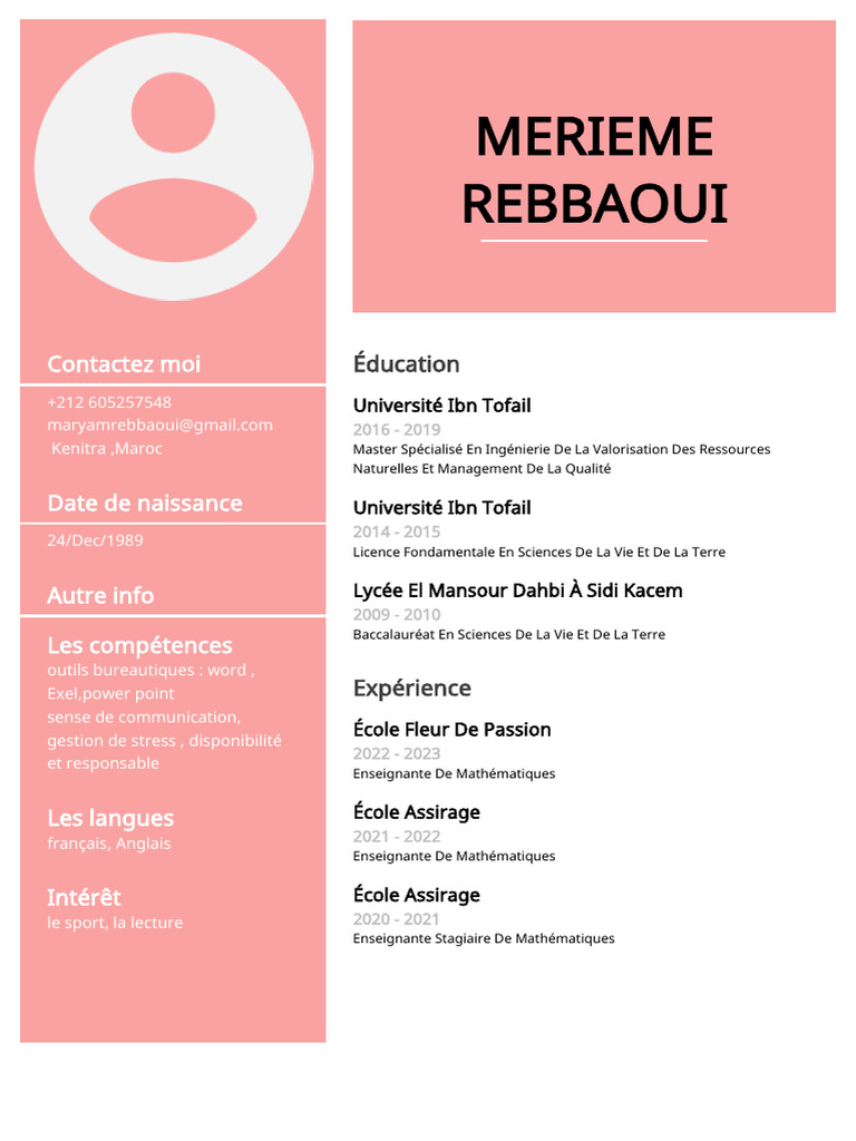 Merieme - 1688679527 | PDF