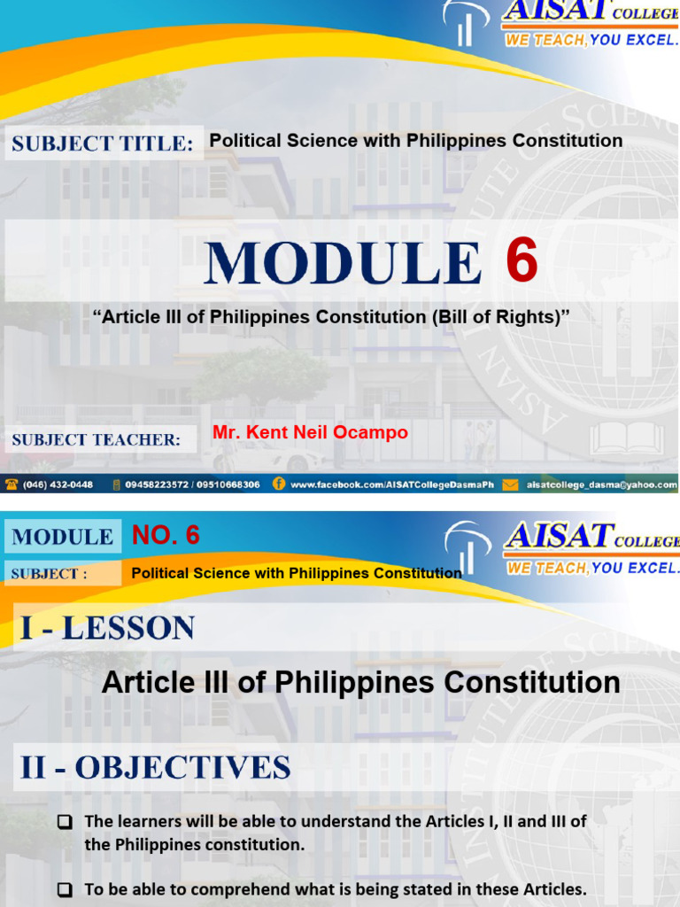 KNO Module6 SocSci PPT 2022 | PDF