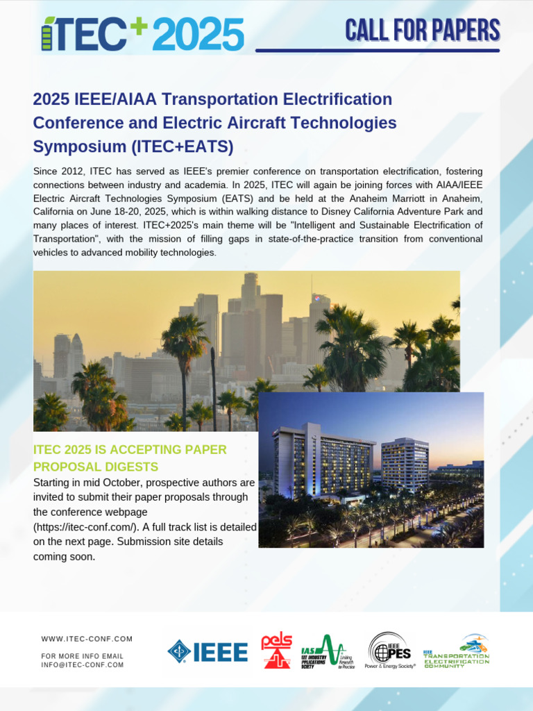 ITEC 2025 Call For Papers | PDF
