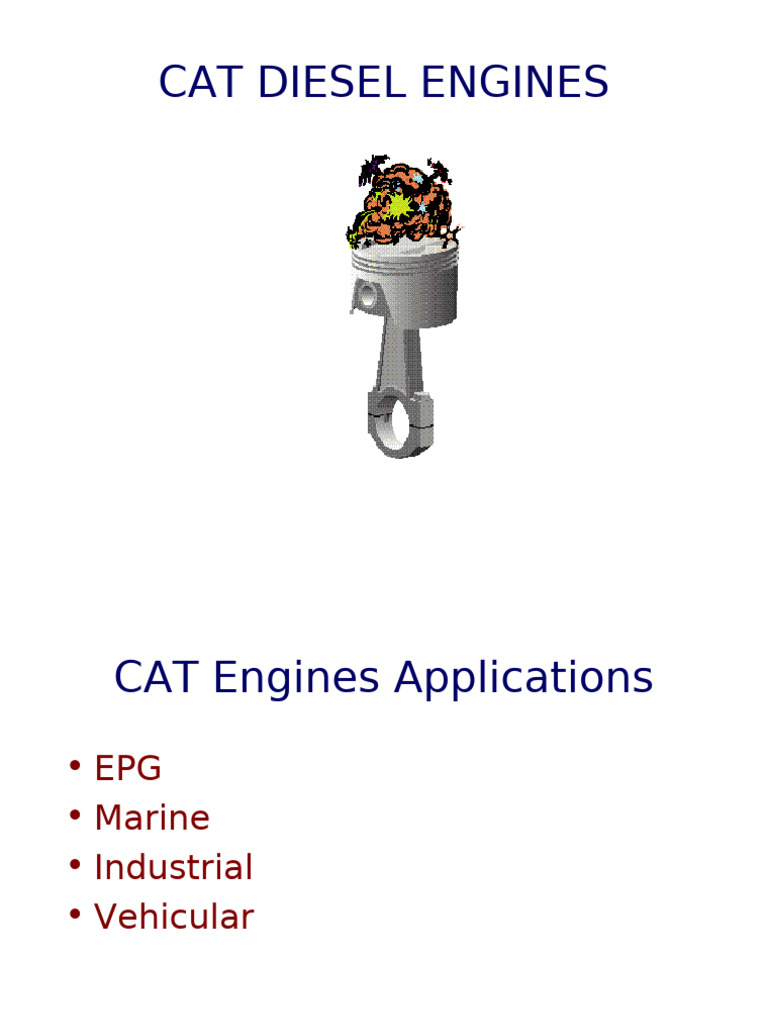 Cat Engines | PDF