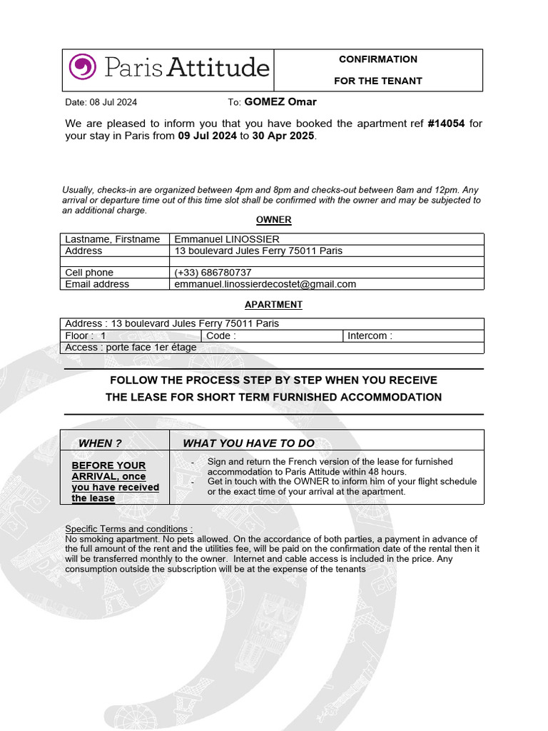 05 - Client - Confirmation - US | PDF