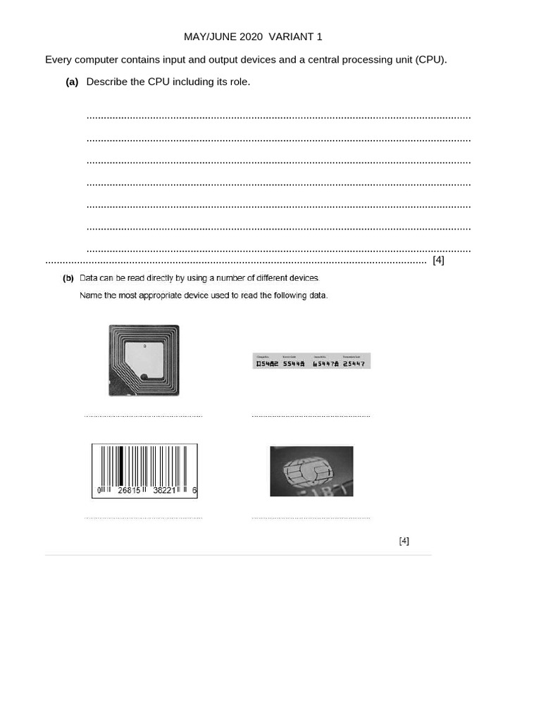 Year 10 Term 1 Revision Questions | PDF | Computer Data Storage ...