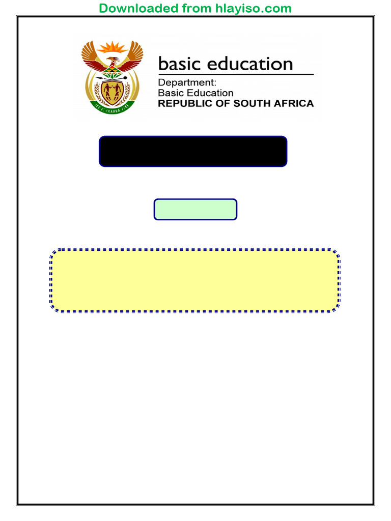 English FAL P1 Feb-March 2018 Memo - Hlayiso - Com | PDF | English ...