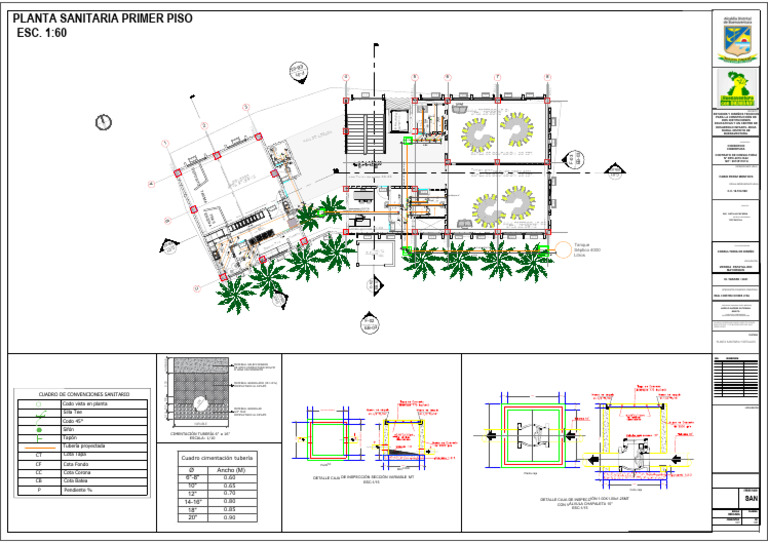 Planos Hidrosanitarios Cdi H-05 | PDF