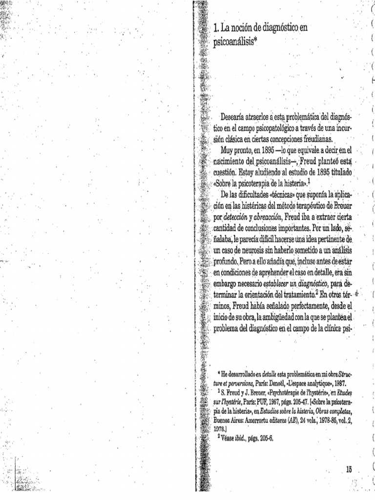 Estructuras Clínicas y Psicoanálisis (Joël Dor) | PDF