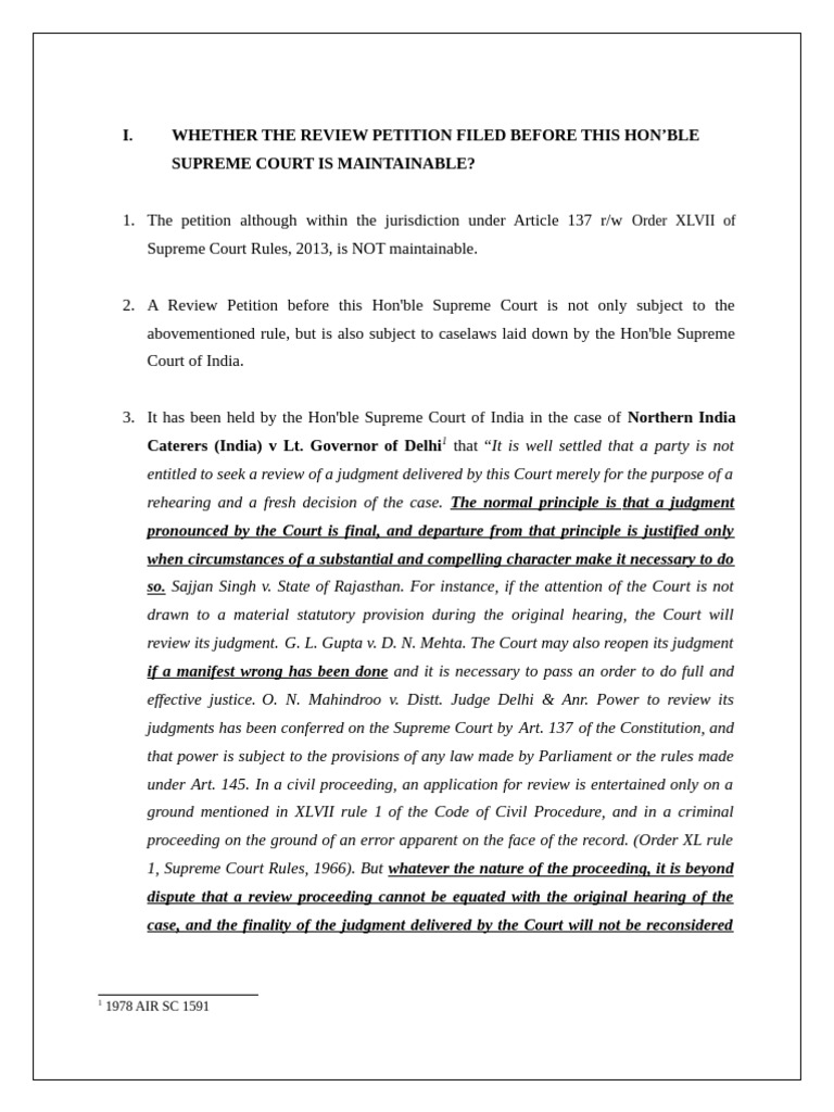 Issues FOR The Respondent | PDF | Judgment (Law) | Law