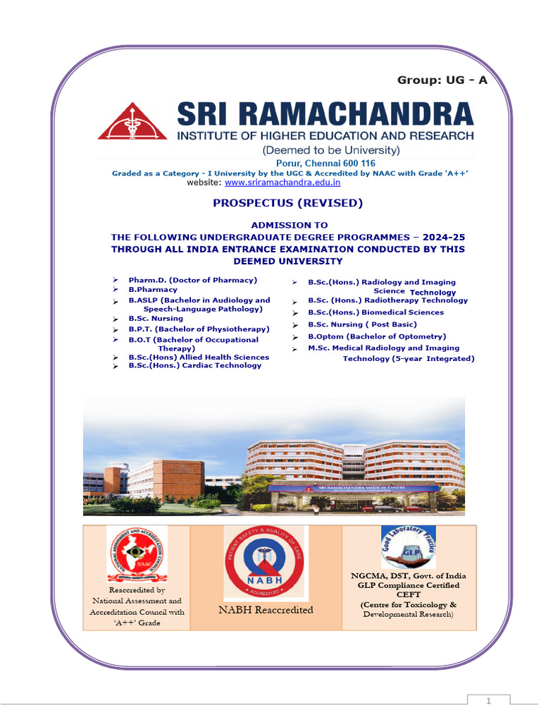 Ug Group A 2024 | PDF