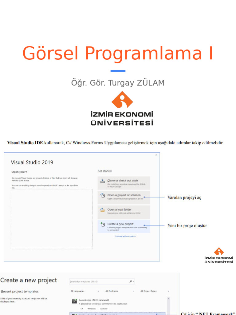 Görsel Programlama | PDF