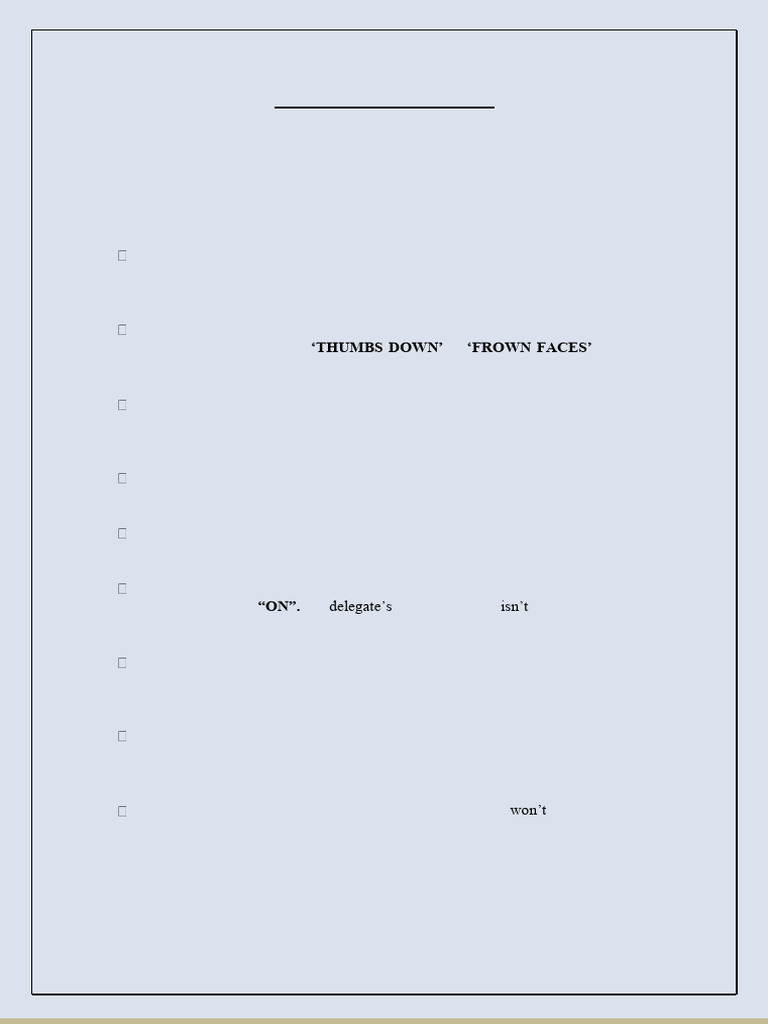 Rules and Regulations | PDF