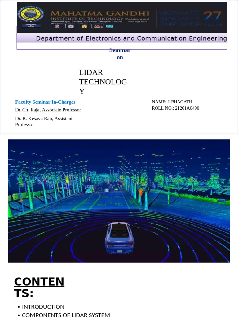 Lidar Technology | PDF