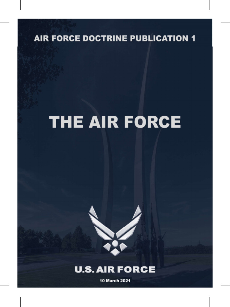 AFDP 1 The Air Force Pocket Size Booklet | PDF