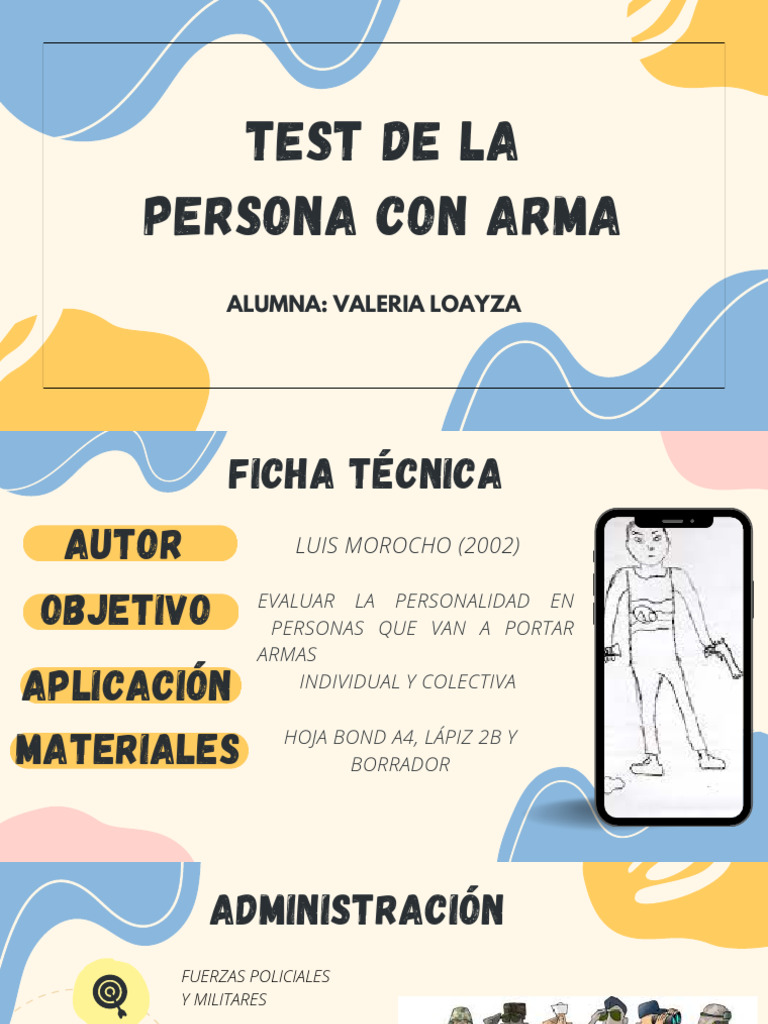 Test de La Persona Con Arma | PDF
