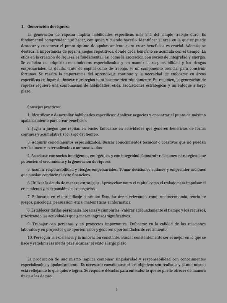 Apuntes de Libro - El Almanaque de Naval Ravikant (Jorgenson) | PDF