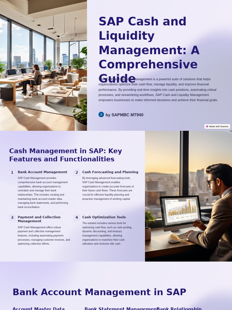SAP Cash and Liquidity Management Guide | PDF | Regulatory Compliance ...