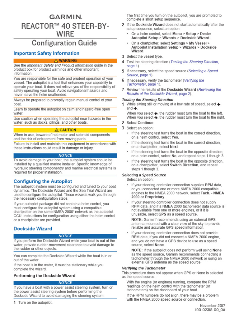 Reactor_40_Steer-by-Wire_Configuration_Guide_EN | PDF