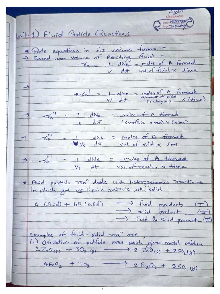 Unit 1 Handwritten Notes | PDF