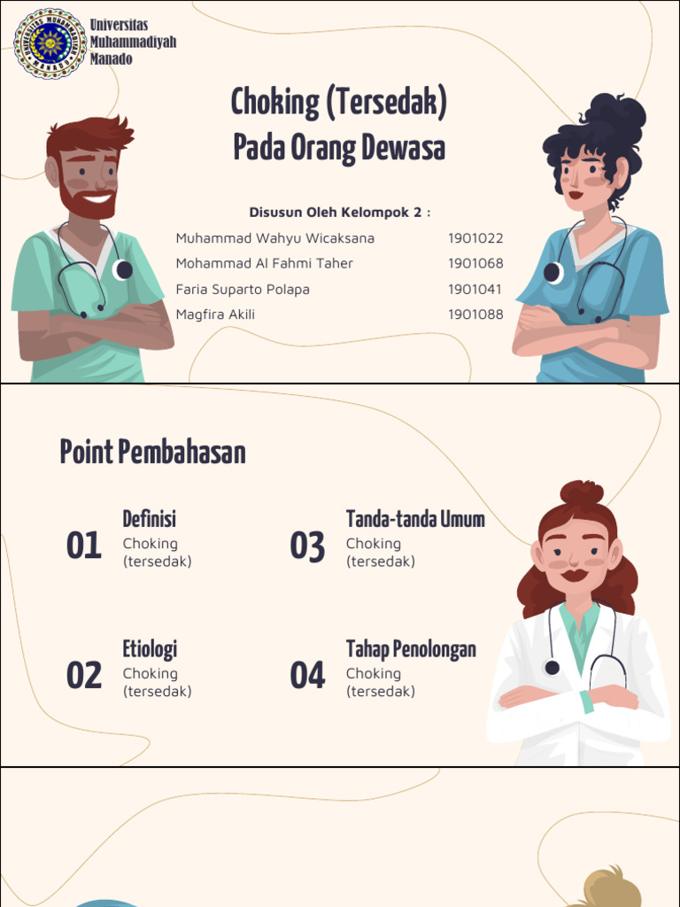 Kel.1 (Kecil) - Choking Atau Tersedak Pada Orang Dewasa | PDF