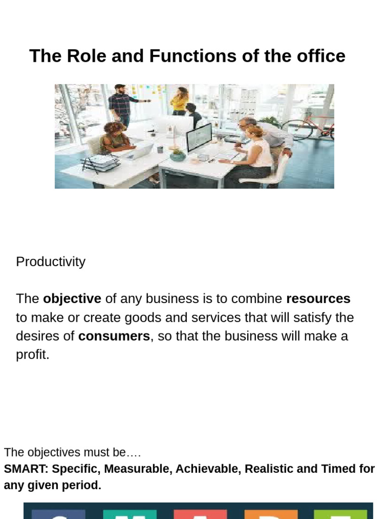 The Role and Functions of the Office | PDF