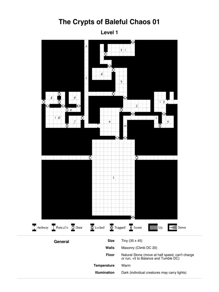 The Crypts of Baleful Chaos 01 | PDF