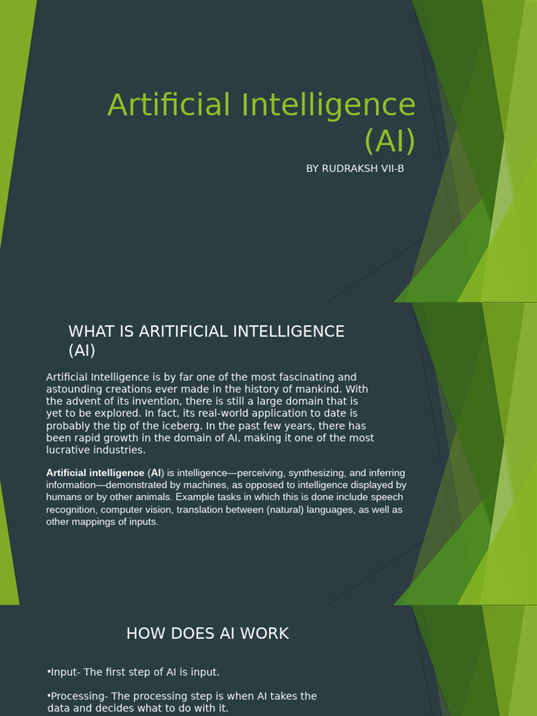 Artificial Intelligence (AI) | PDF