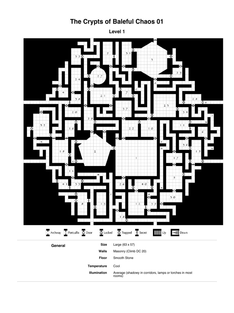 The Crypts of Baleful Chaos 01 | PDF