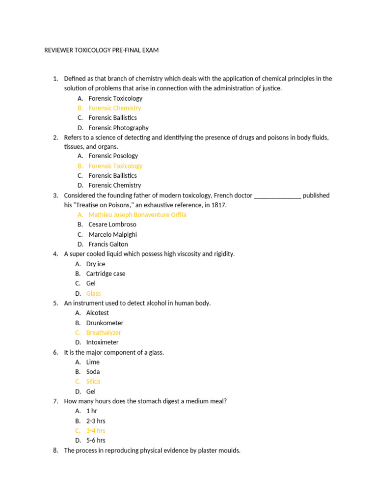 Prefinal Reviewer | PDF
