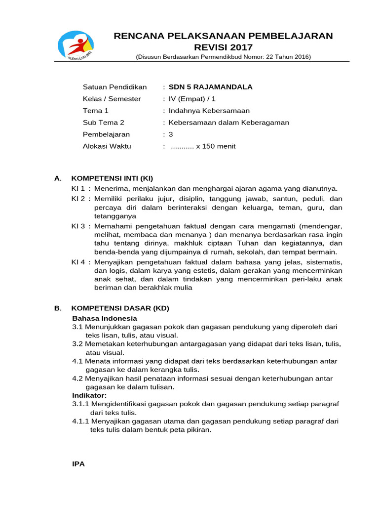 Sub Tema 2 PB 3 | PDF