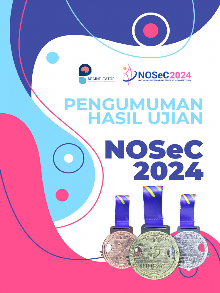PENGUMUMAN HASIL NOSeC 2024 JENJANG SD | PDF