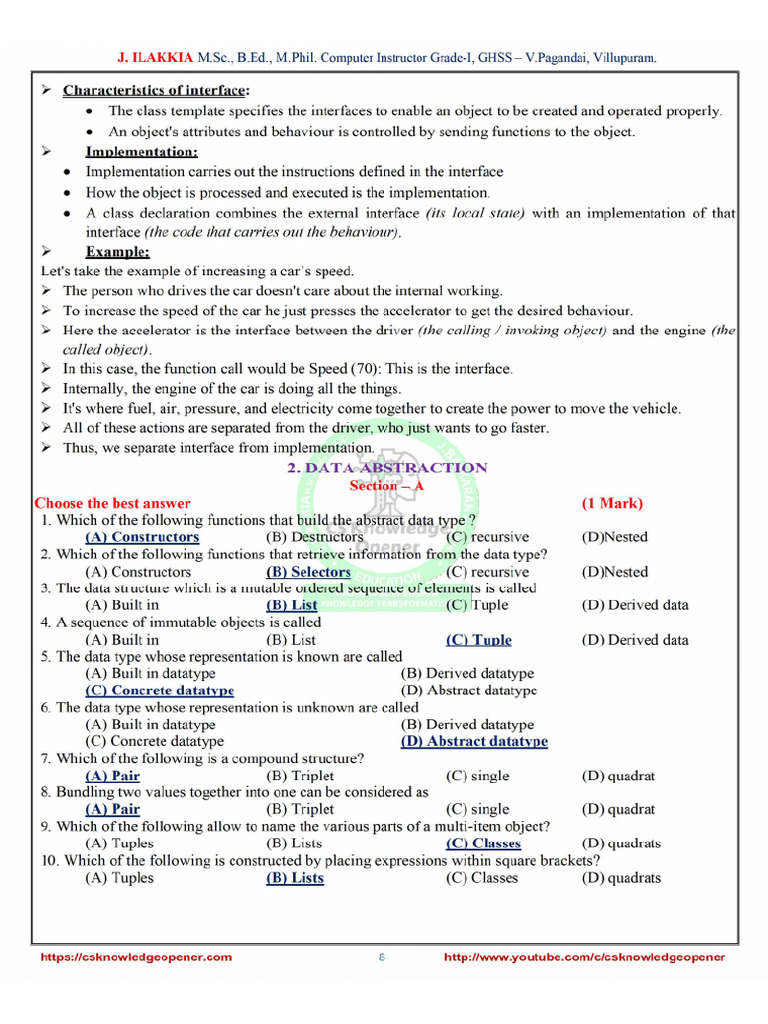 Chapter 2-4 Material | PDF