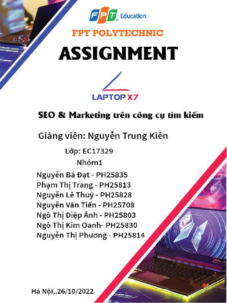 Assignment -Bài Mẫu Latop- SEO | PDF